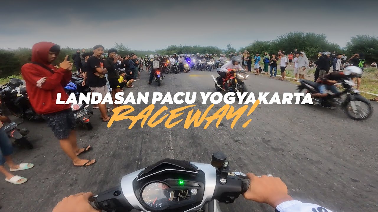 Kembali Menyambangi LANDASAN PACU RACEWAY !! Pantai Depok Yogyakarta ...