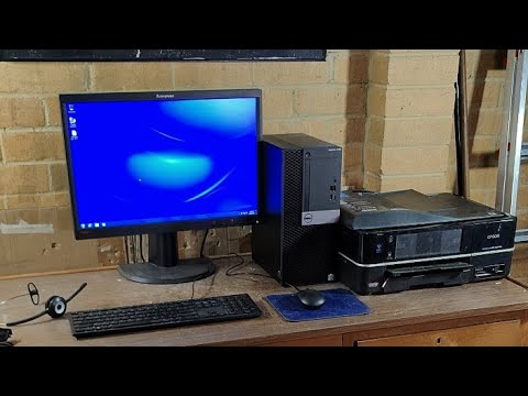 Angry Office Man's Chonky Dell Destruction - YouTube