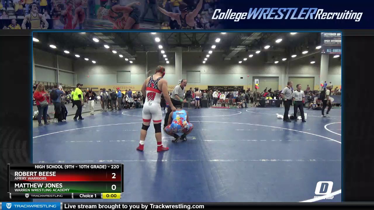 High School (9th - 10th Grade) 220 Robert Beese Amery Warriors Vs ...