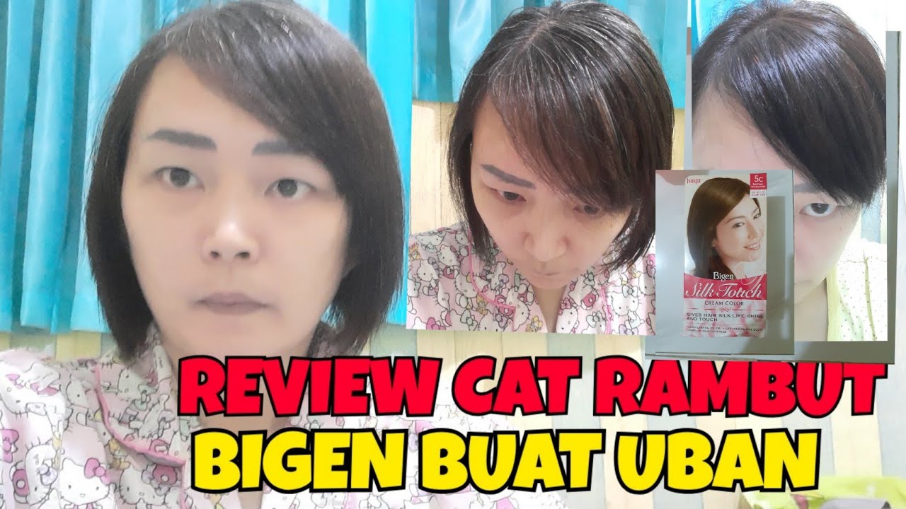 CARA CAT RAMBUT UBAN/REVIEW CAT RAMBUT BIGEN - YouTube
