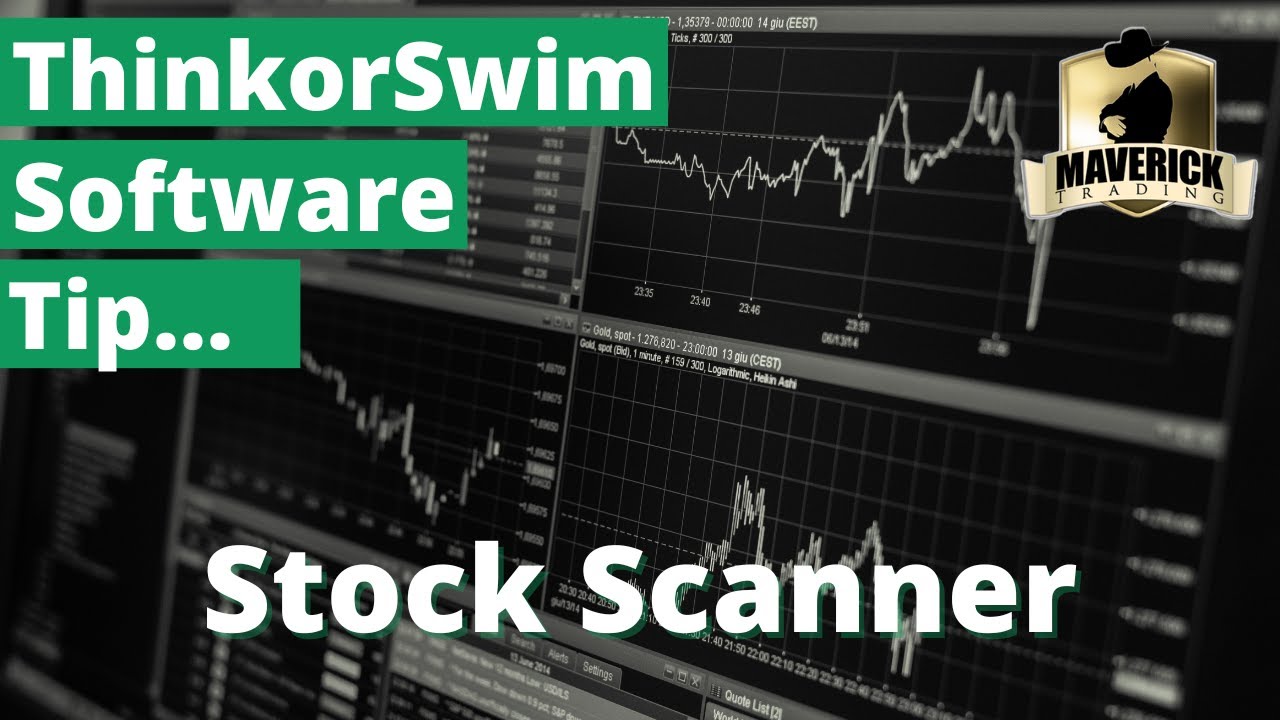 TOS Stock Scanner - Scan for trades - Find trade setups - YouTube