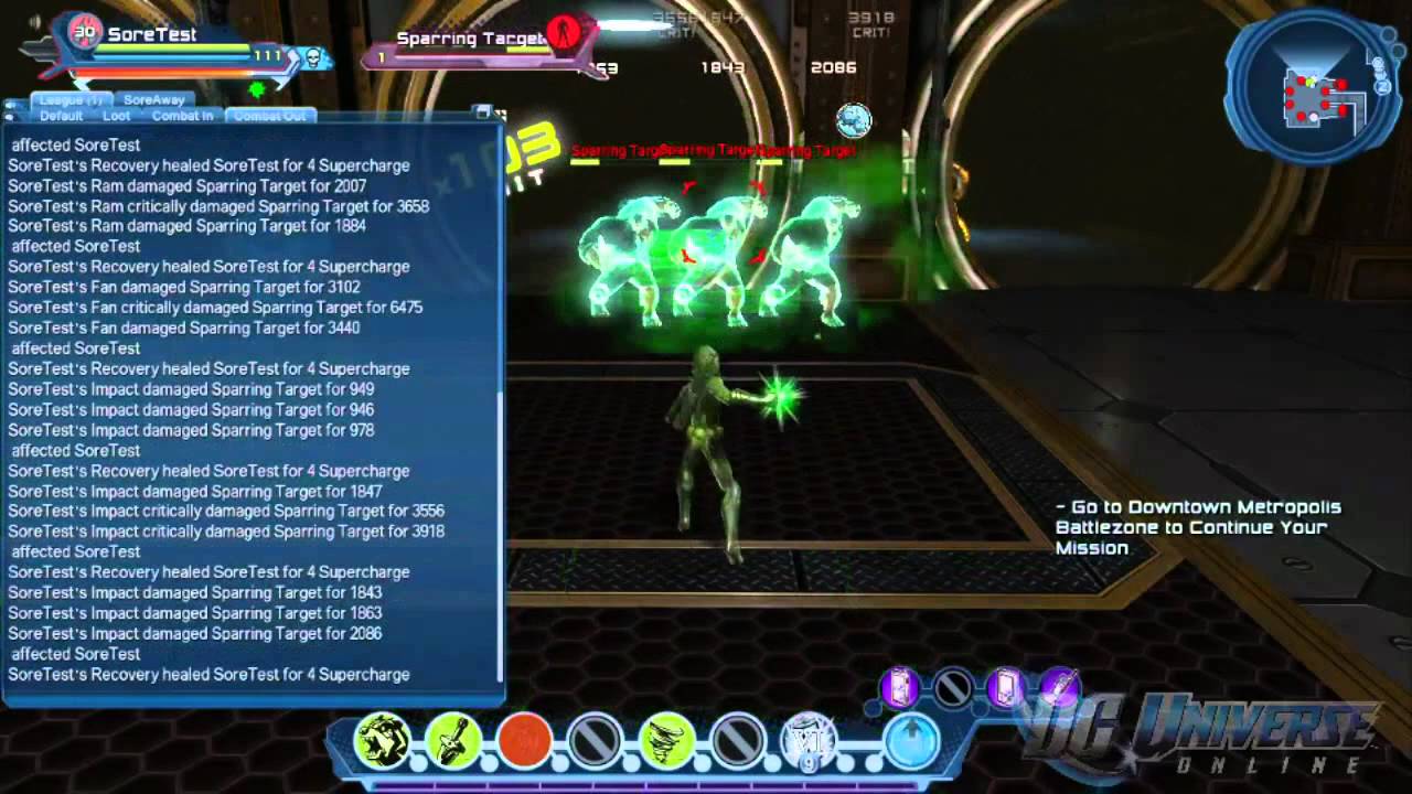 DCUO Light Infinite Combo (BETTER) - YouTube