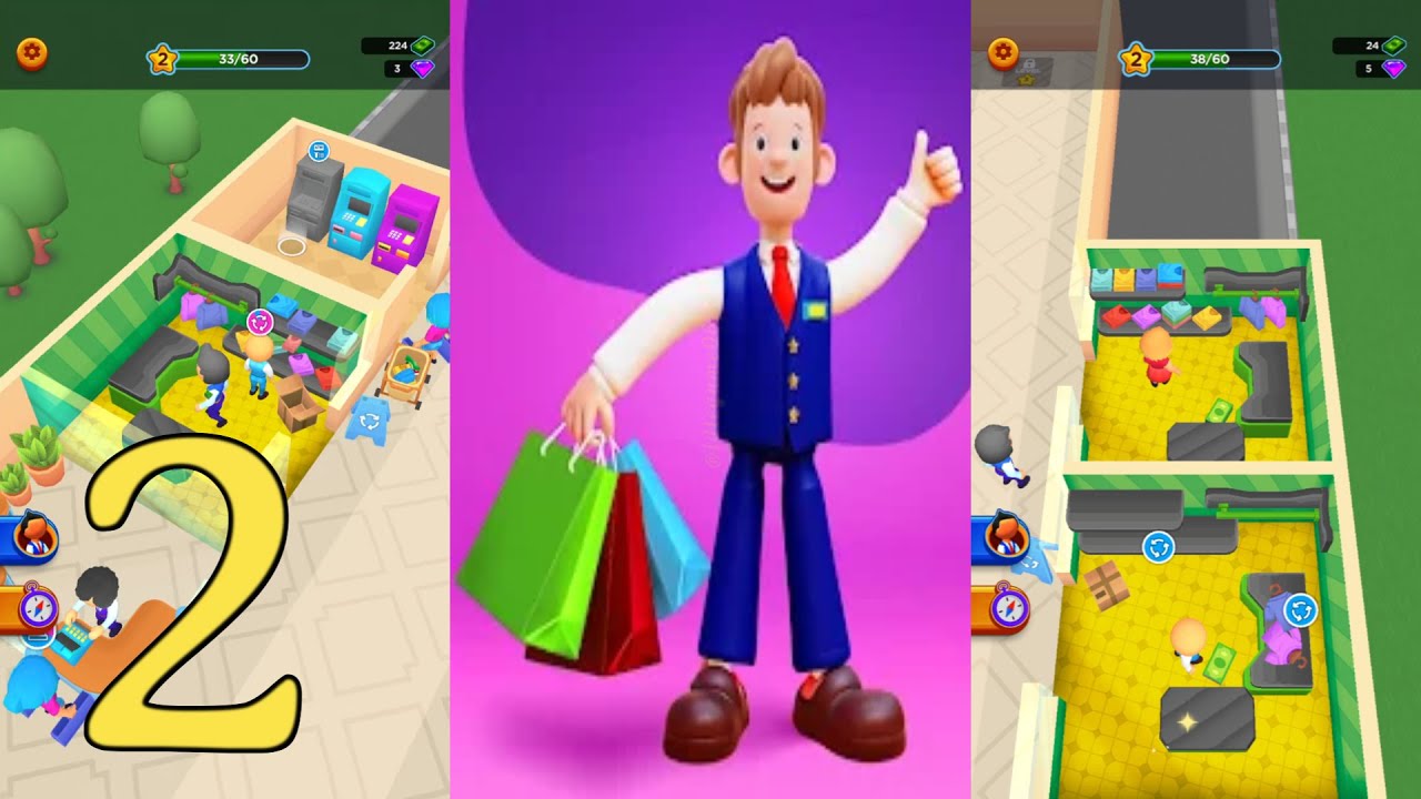 Trend Mall Gameplay Mobile Game Walkthrough All Levels Android Ios #2 ...