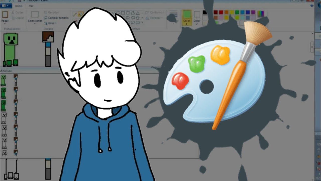 como hacer una animación en paint 2023 ️ - YouTube