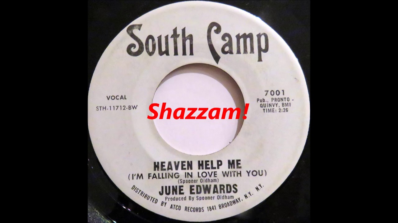 June Edwards Heaven Help Me (I'm Falling In Love) South Camp - YouTube