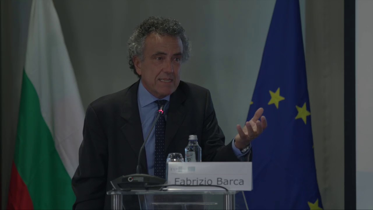 Fabrizio Barca: The need for a place based approach - YouTube