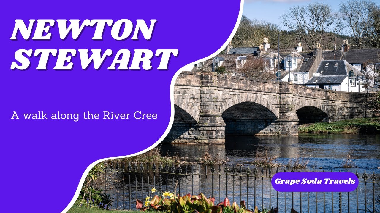 Newton Stewart - a small market town in Dumfries and Galloway - YouTube