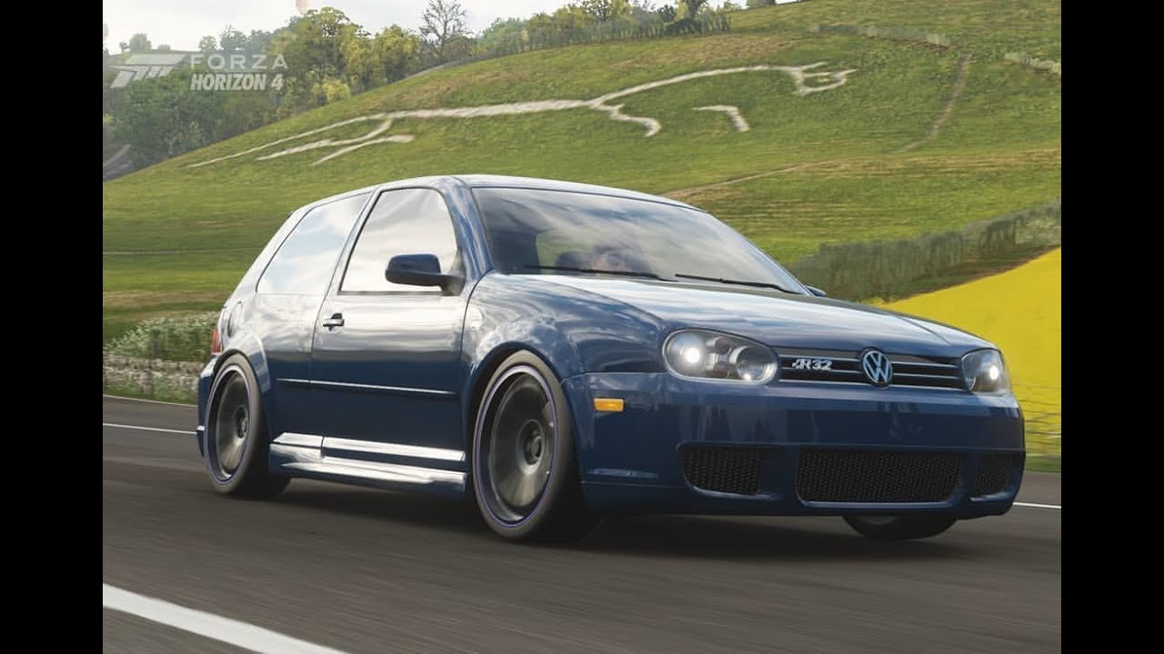 650HP Volkswagen Golf R32 vs R33 GTR, STI, Golf R, Evo X - Forza ...