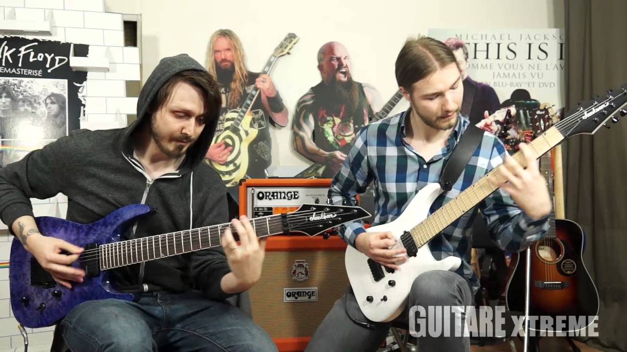 Pierre Danel & Nicolas Horbacz (Kadinja) - Djent Guitar Lesson ...