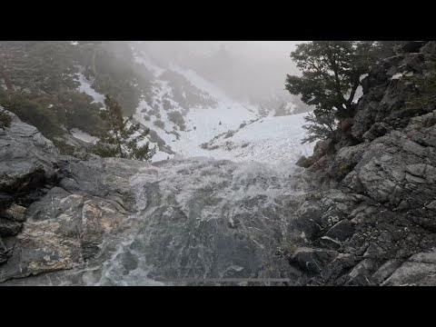 San Antonio Falls Mount Baldy California - YouTube