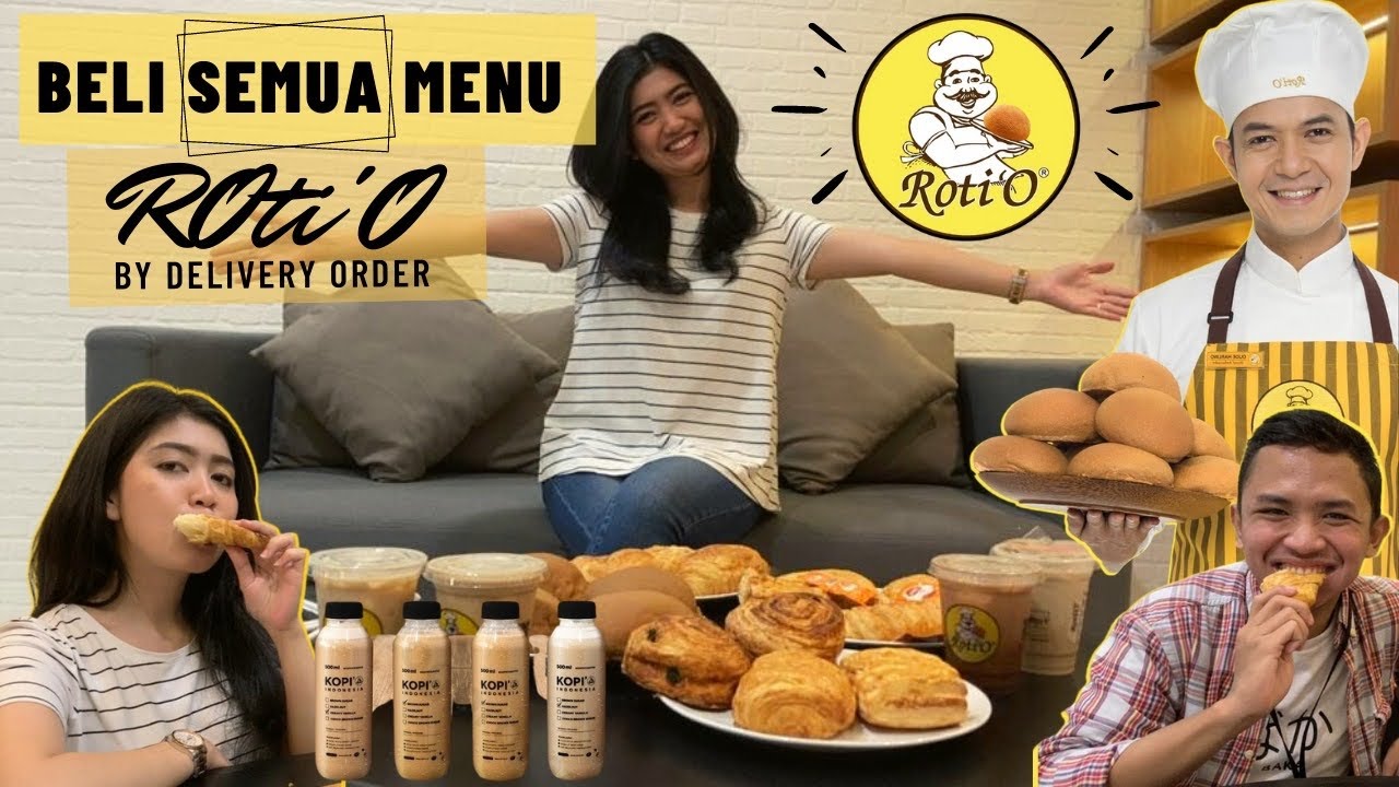 Beli semua menu Roti O | makan roti nya Dude Harlino ! dhitafitriaa ...