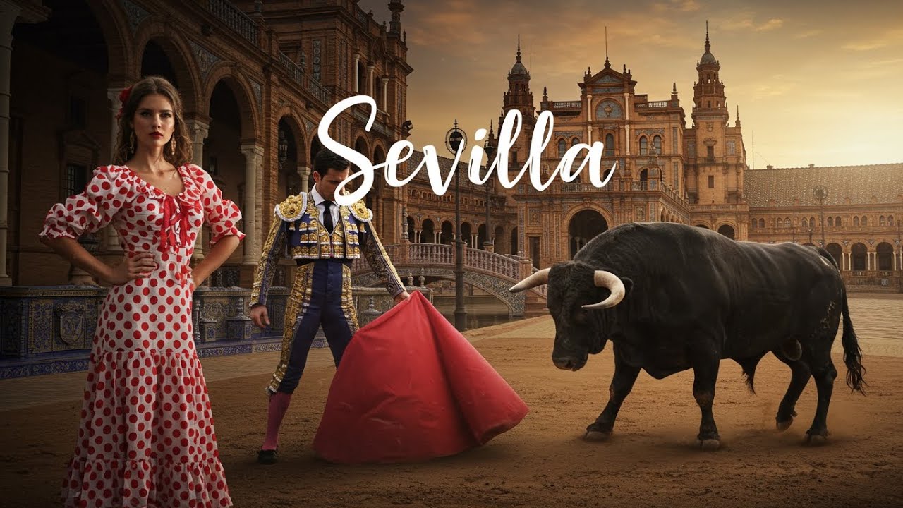 4K Ultra HD Walking Tour in Seville | Plaza de España to Metropol Parasol | Spain Walk 2025 ...