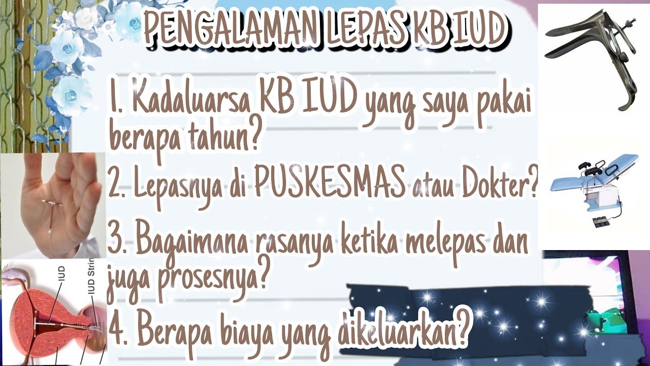 Pengalaman Lepas IUD Setelah Hari ke 4 Haid || Bagaimana Rasanya ...