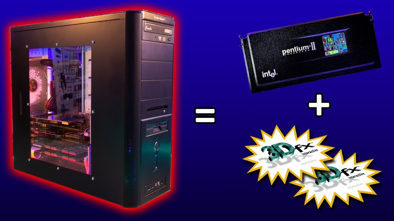 3Dfx Voodoo 2 SLI on Pentium II (Ultimate Late 90s PC) - YouTube