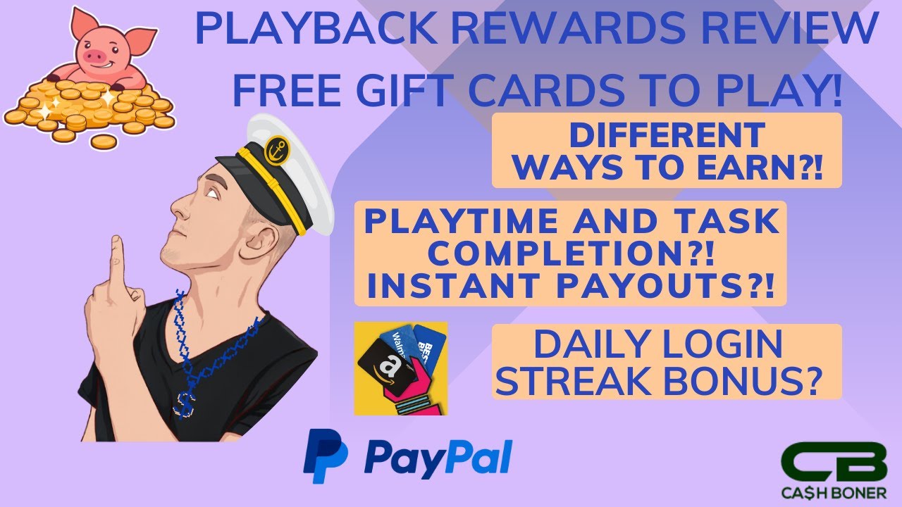 Playback Rewards App Review - Free Gift Cards to Play Games?! Instant ...