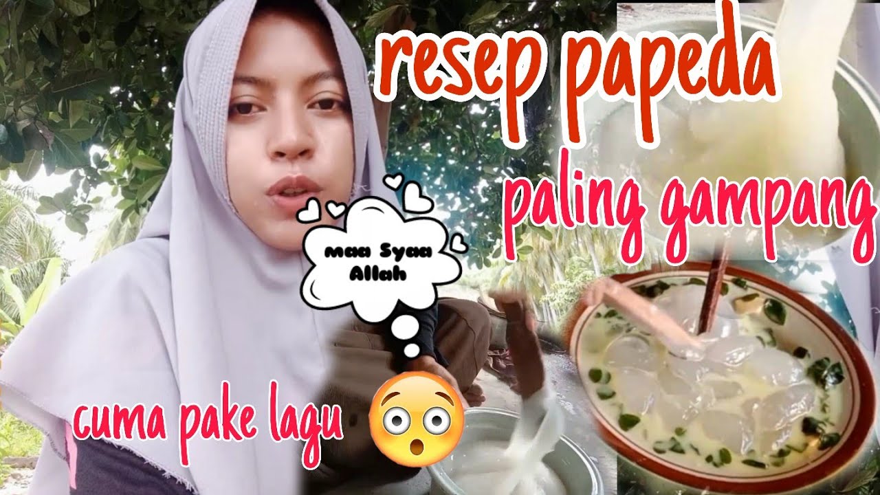 Cara membuat papeda - YouTube