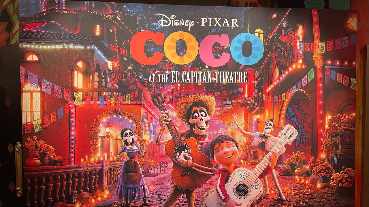 Coco at El Capitan Theatre! Guitar, photo ops, live performances, and ...