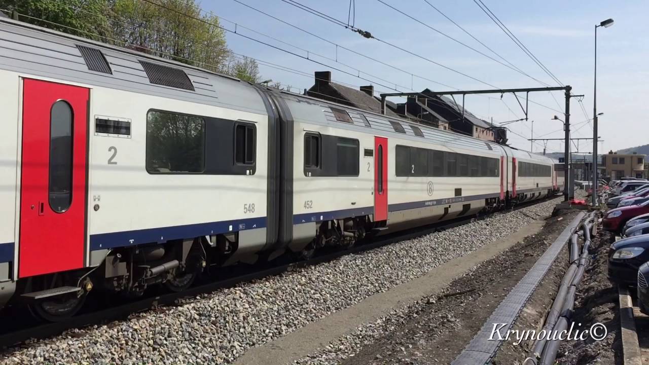 SNCB NMBS AM96 548-452 May 02, 2016 - Andenne - YouTube