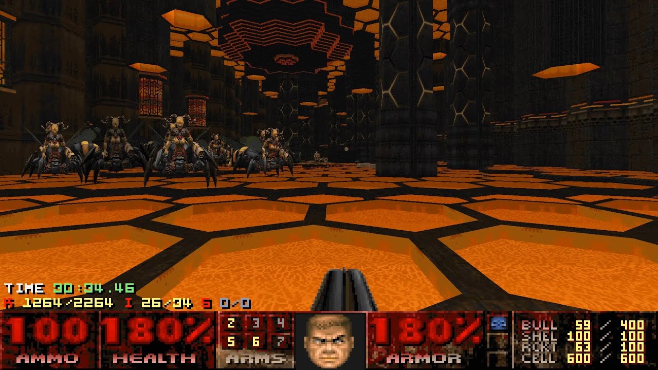 Doom II: Sunder - Map 18 (The Singing Void) UV-Max in 56:01 - YouTube