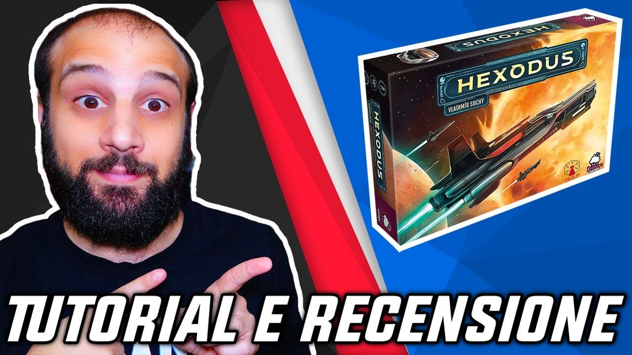 Tutorial e Recensione HEXODUS - Finalmente un Eurogame Originale! - YouTube