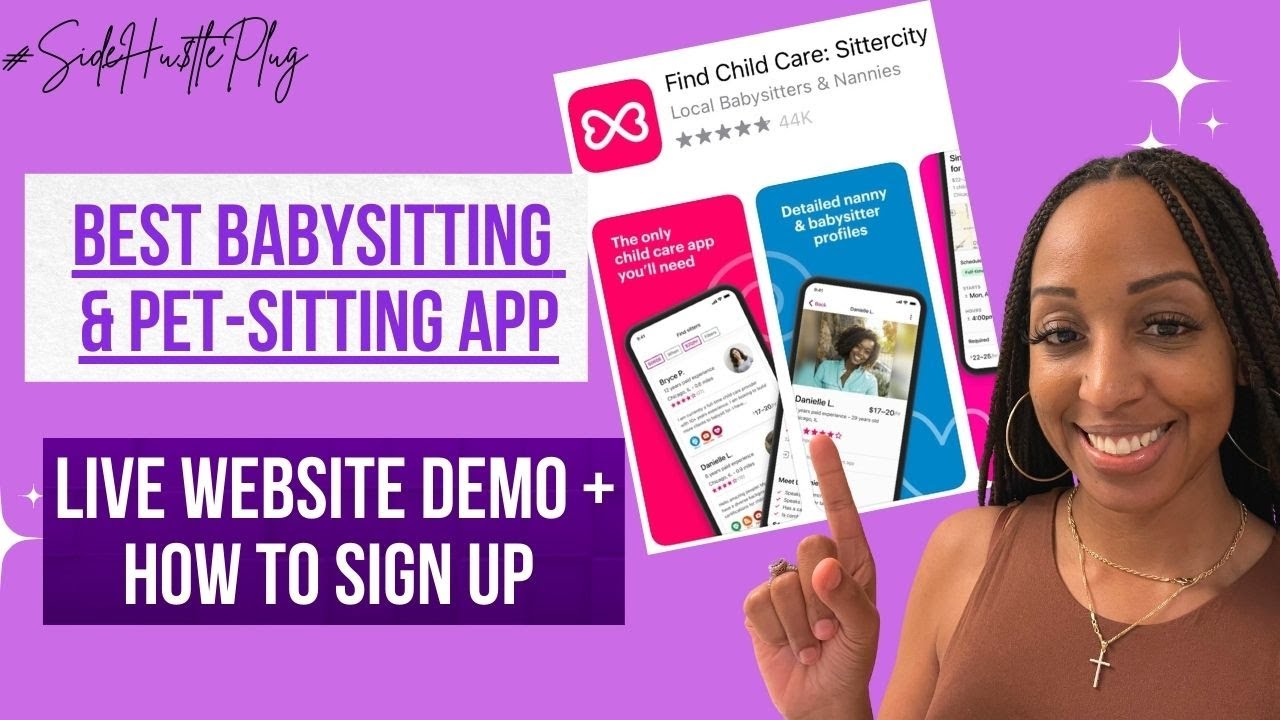 BEST APP For Babysitting, Pet Sitting, Elder Care, Work PT/FT - YouTube