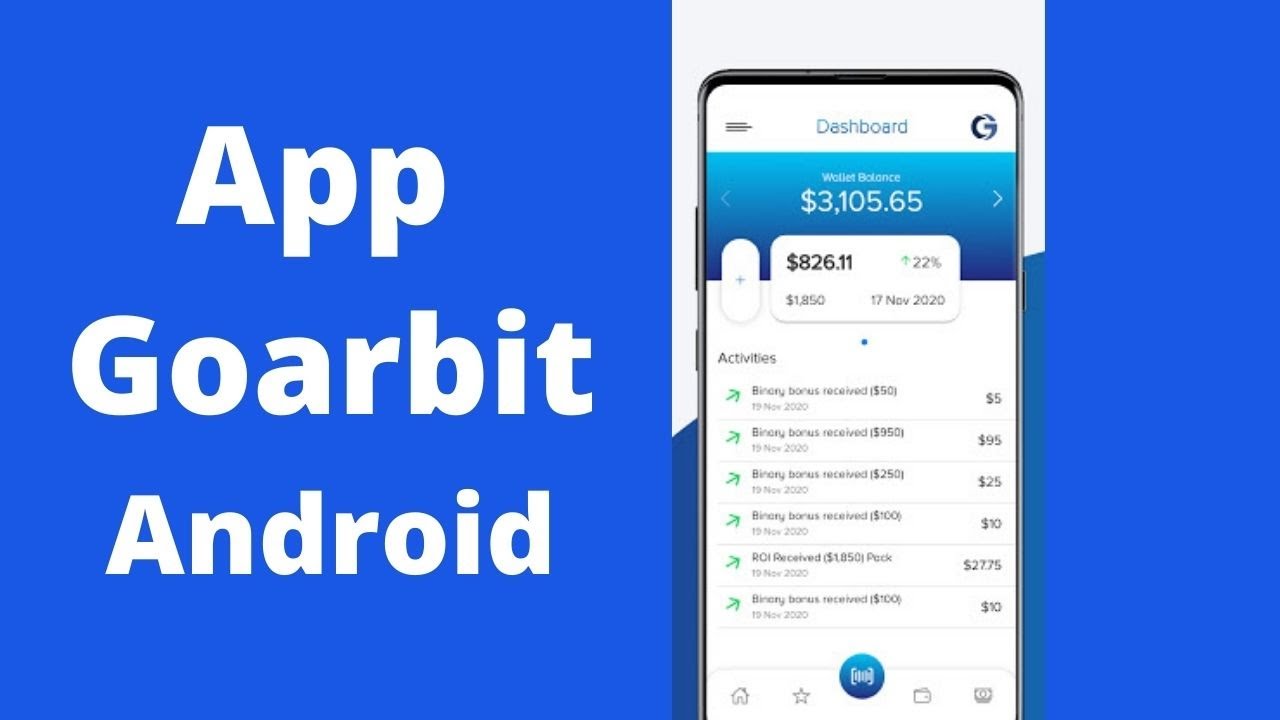 Que es GOARBIT y como descargar su aplicación en Android #GOARBIT - YouTube
