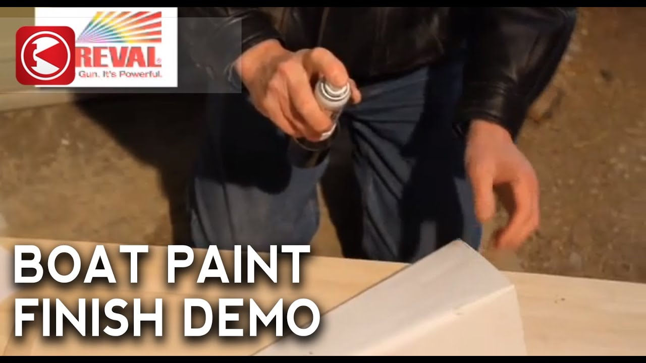 Preval Spray Race Boat Demo - YouTube