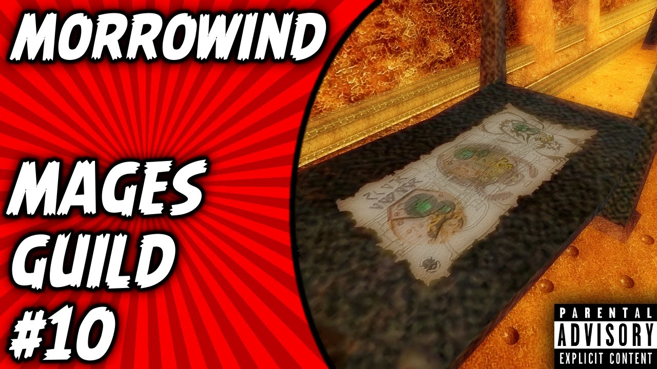 Morrowind Gameplay Mages Guild Quest #10: Scarab Plans in Mzuleft ...