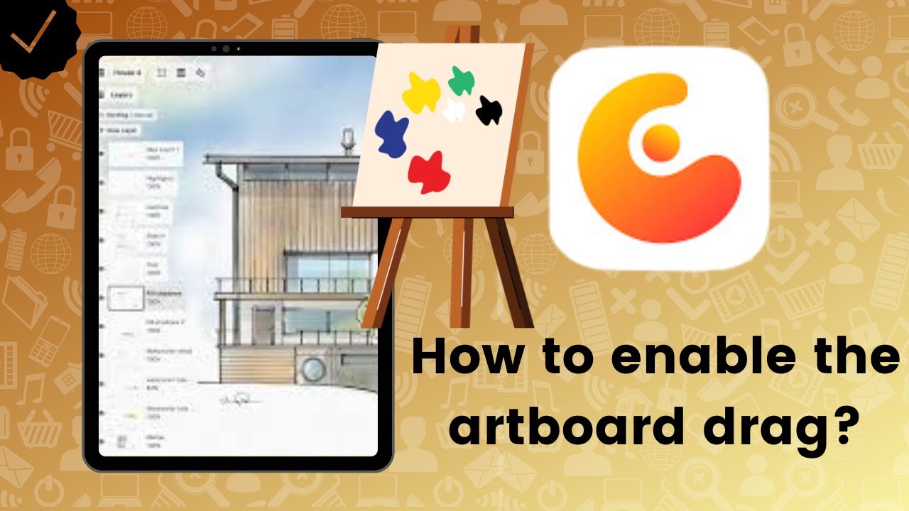 How to enable the artboard drag on Concepts? - YouTube