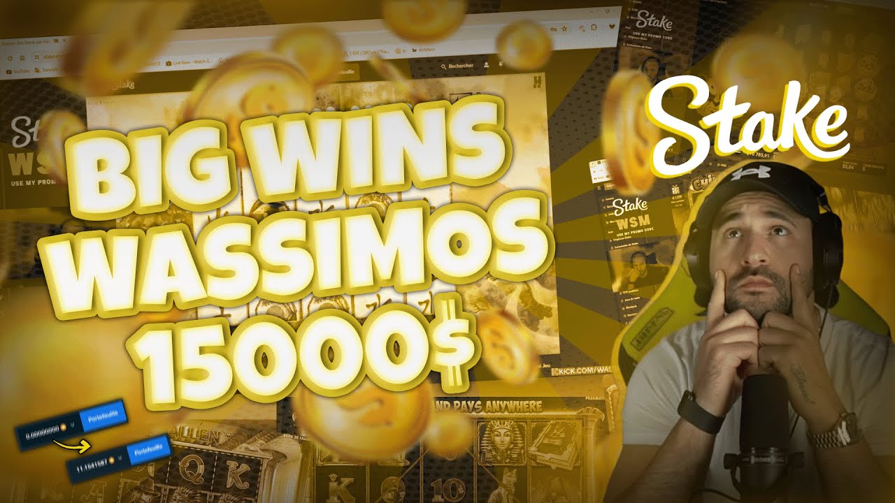 BIG WINS WASSIMOS ON STAKE - YouTube