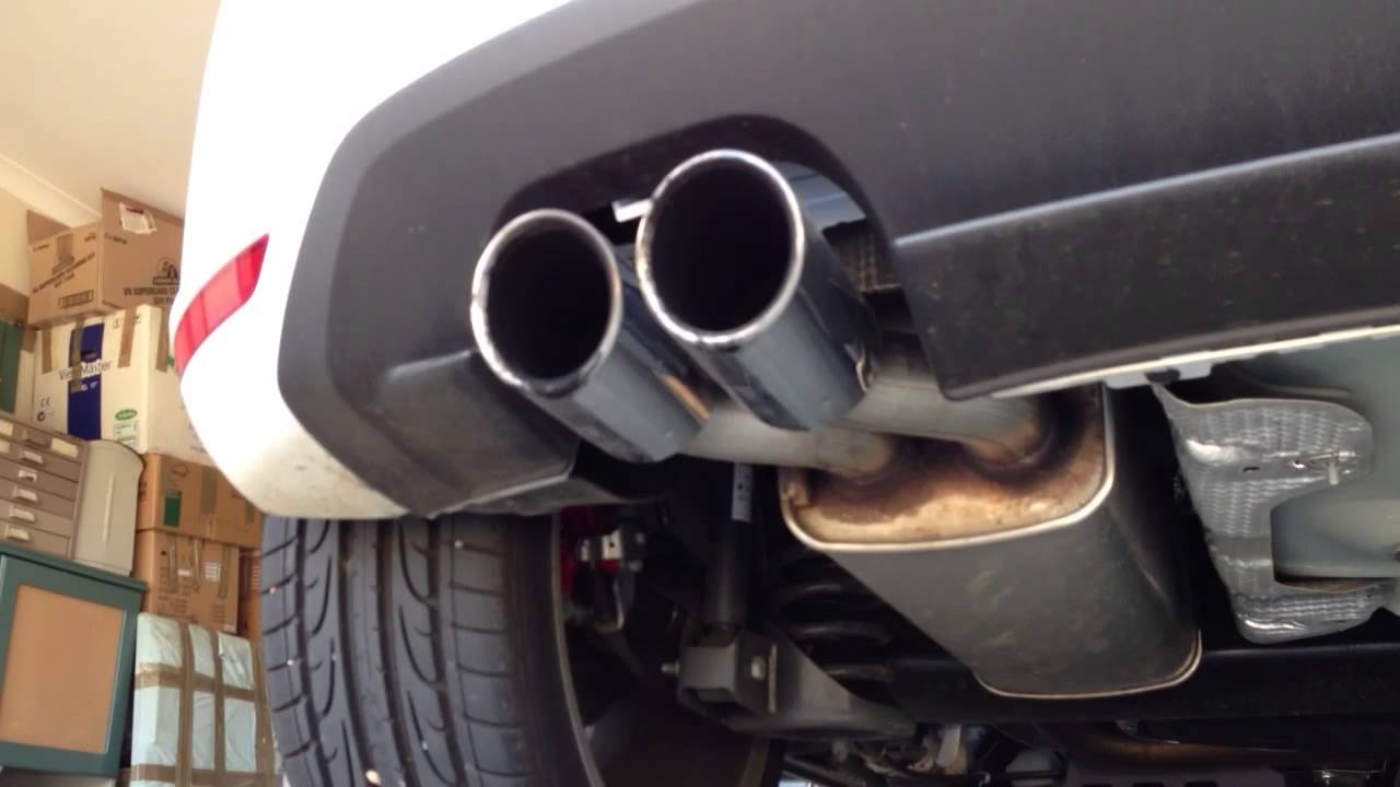 6R Polo GTI Stock Exhaust - YouTube
