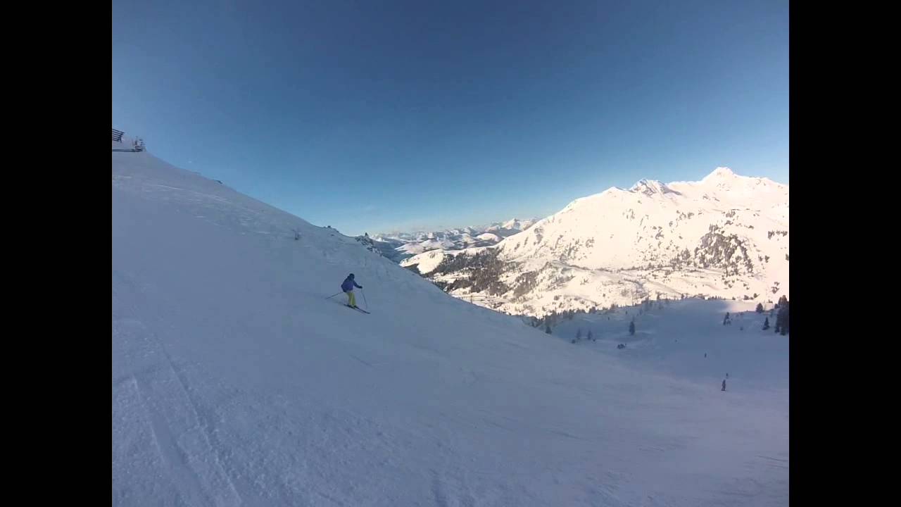 Skiing, it's a bit shit! - YouTube