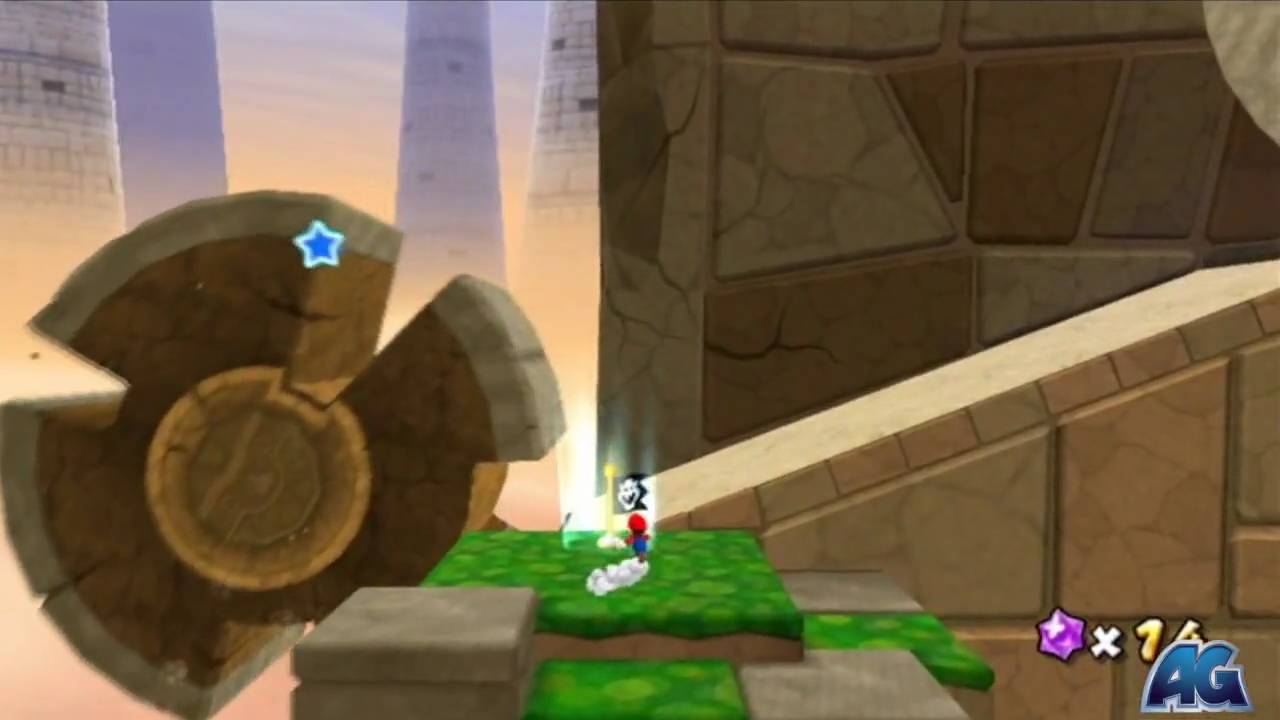 Super Mario Galaxy 2 - Clockwork Ruins Galaxy - Time For Adventure ...