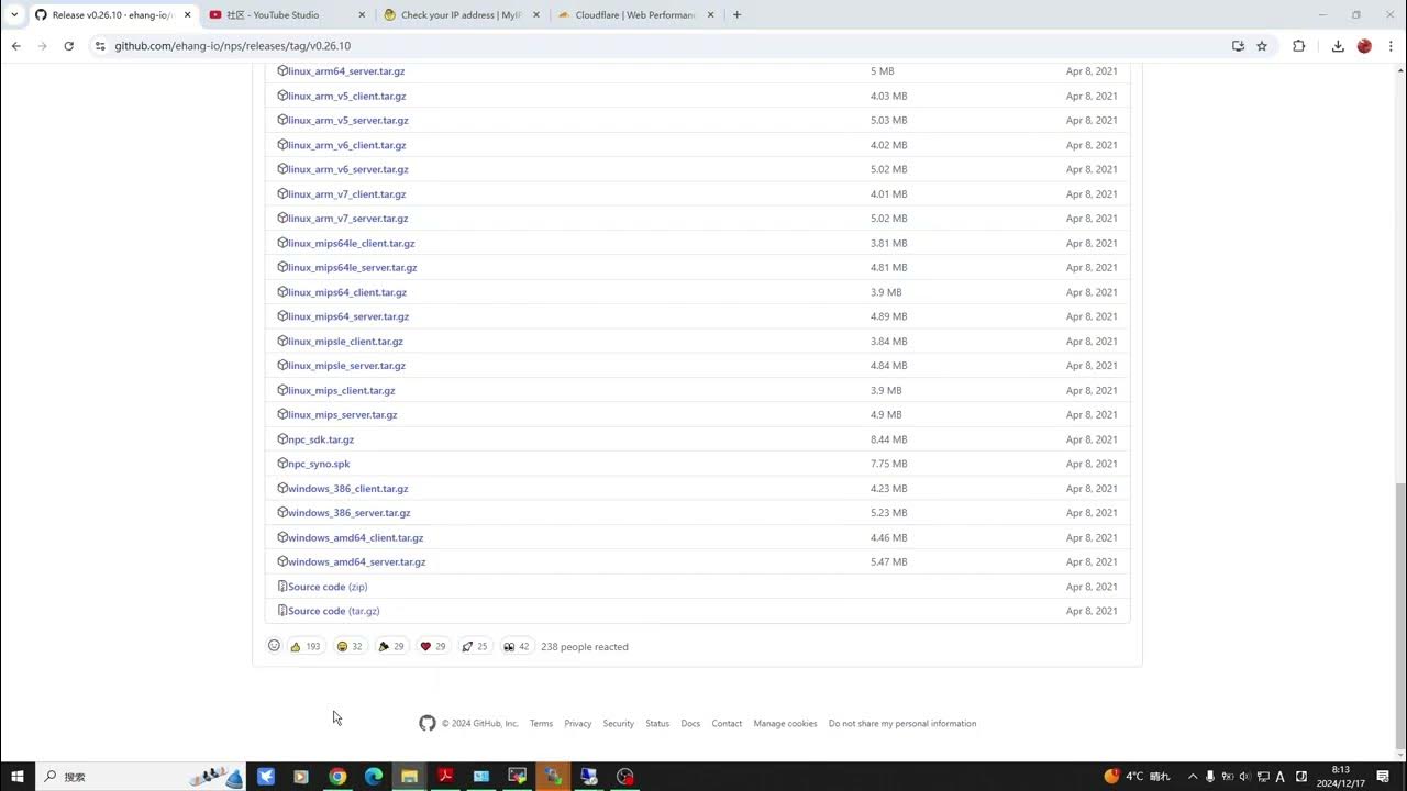 【第466】【serv00、Github系列】UI版FRP之NPS部署！因为支持非root权限运行，可将其部署到serv00上，提供反代服务！和FRP一样都比较吃端口，后续视频会介绍解决办法 ...