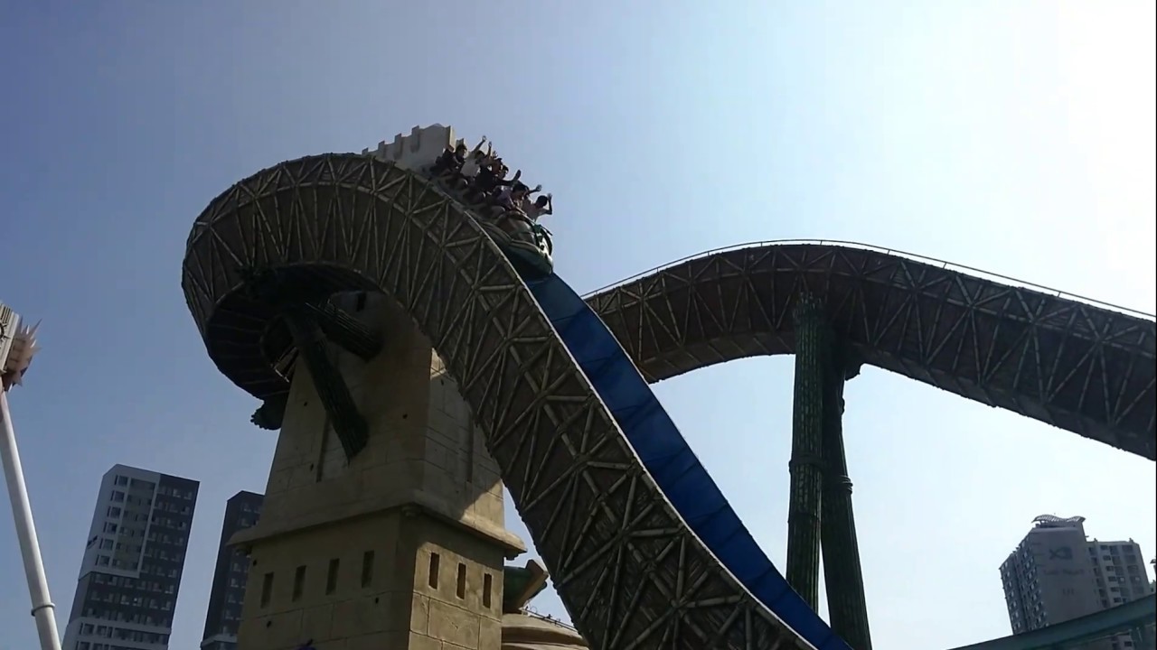 롯데월드 매직아일랜드 아트란티스 운행영상-Atlantis off-ride Lotte World Magic Island - YouTube