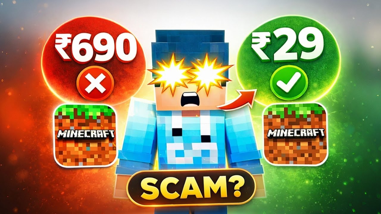 Minecraft PE 29₹ Is A Scam? Why Mojang Doing This? - YouTube