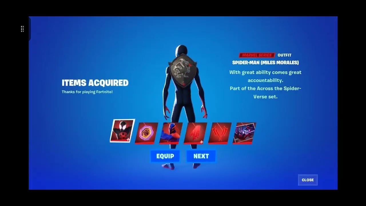 Across The Spider-Verse Bundle | Fortnite (Season 2) - YouTube