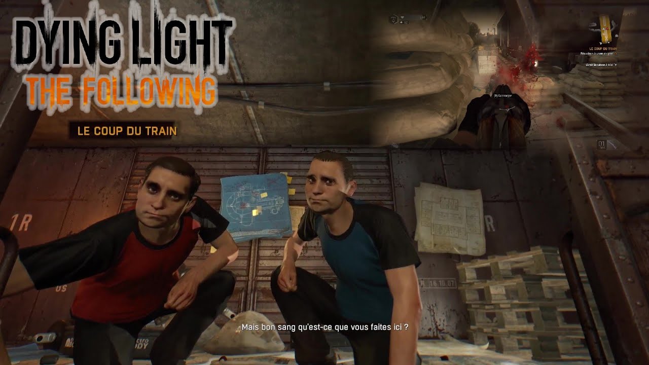 Dying Light The Following: Le coup du train - Mission secondaire - YouTube