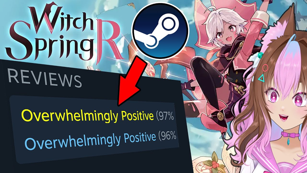 Witch Spring R is the GOAT | Overwhelming Reviews on STEAM | Lets Play ...