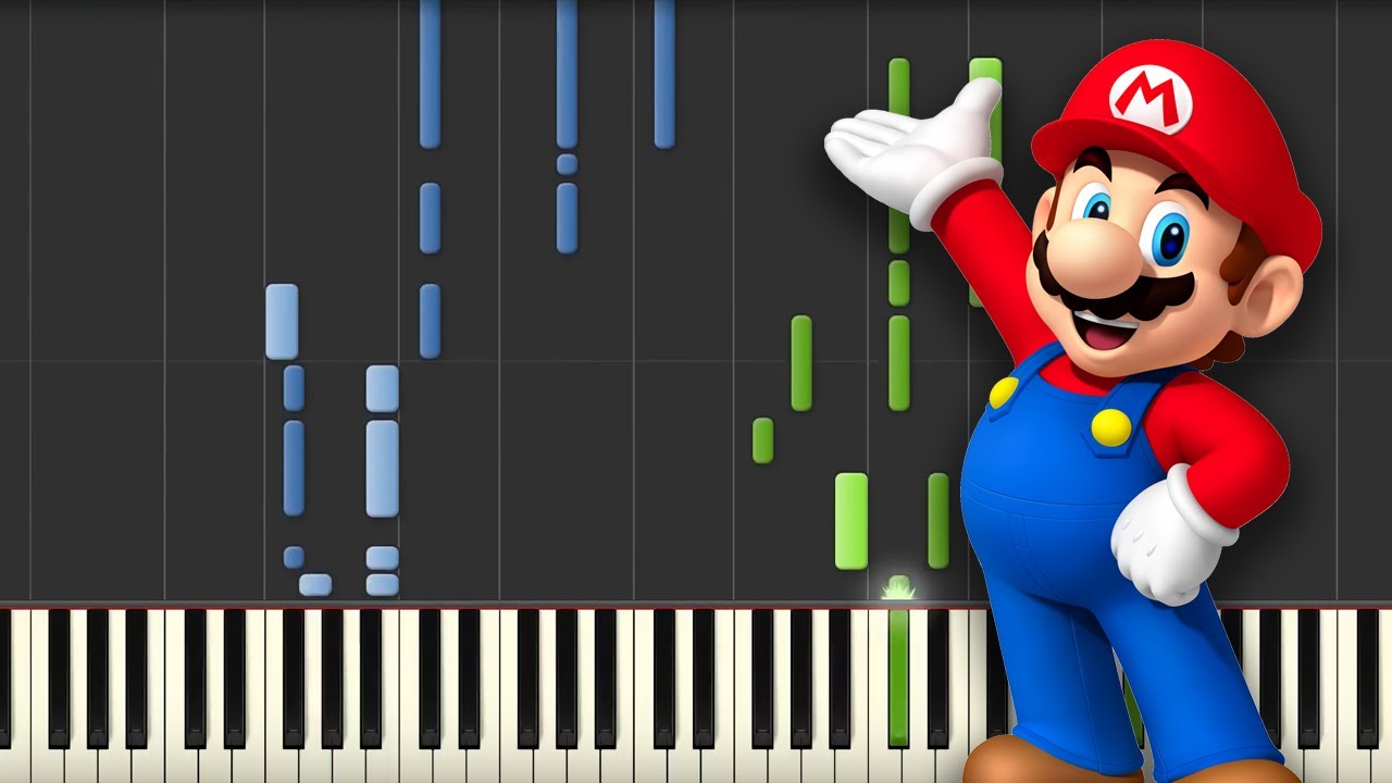 Overworld - Super Mario Bros (Piano Tutorial) - YouTube