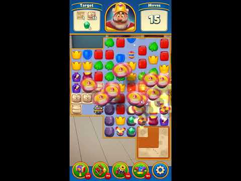 Royal Match Level 5163 - NO BOOSTERS GAMEPLAY 👑 | SKILLGAMING ✔️