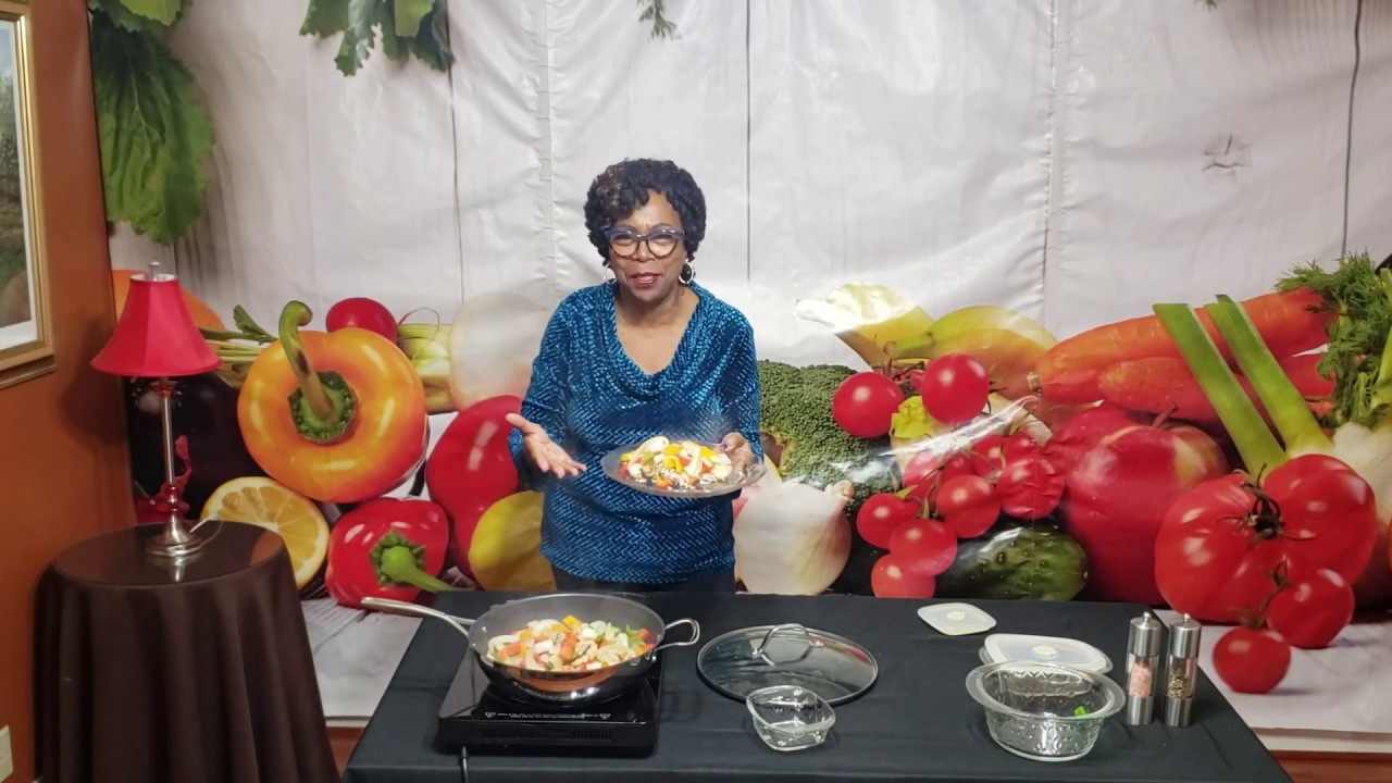 Princess House Tasty Tuesday using our 12 inch Easy Meal Skillet - YouTube