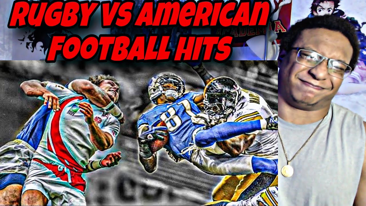 Rugby vs American Football Big Hits, Collisions & Tackles | What's More ...