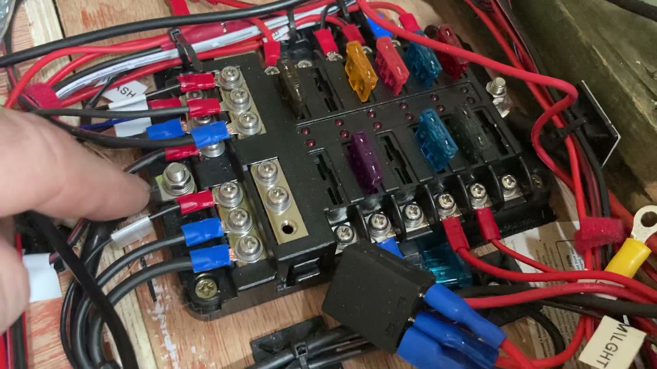 Camper Van Fuse Box Warning - YouTube