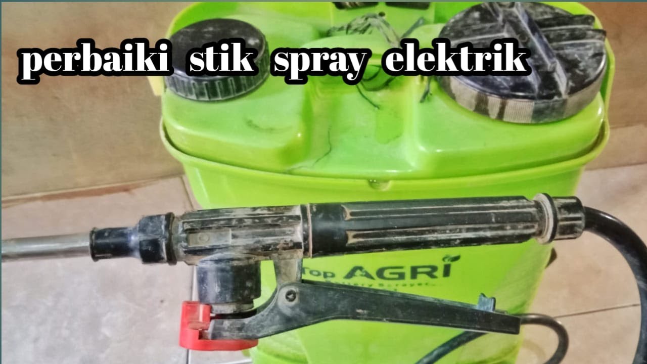 #cara memperbaiki stik sprayer elektrik#cara memperbaiki sprayer ...