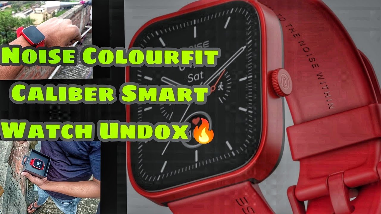#myfirstvlog Noise Colourfit Caliber Smart Watch Unboxing♥️ - YouTube