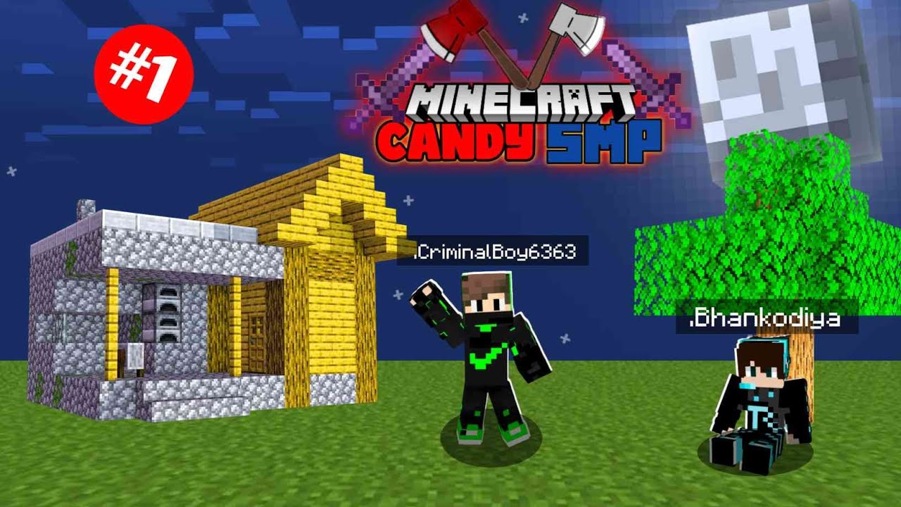 First Day In Candy Smp #1 - YouTube