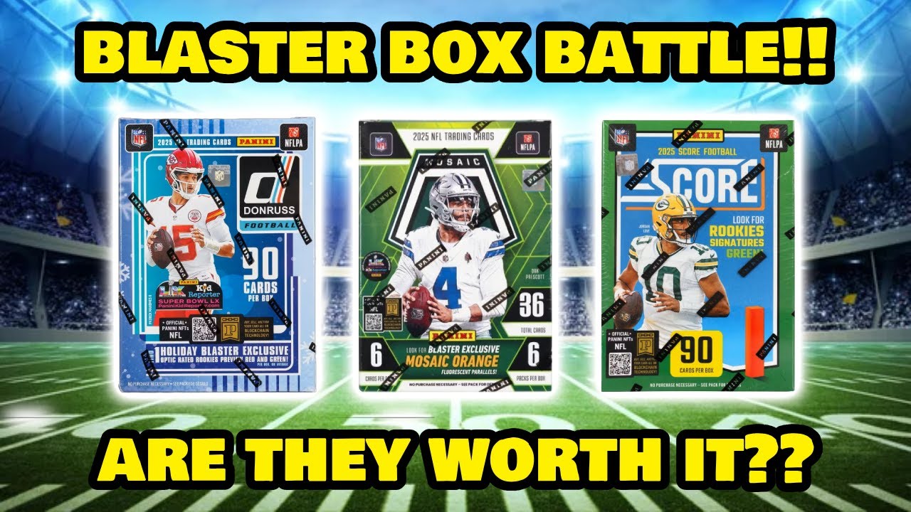 [FREE GIVEAWAY] Blaster Box Battle!! Should You Buy?? - YouTube