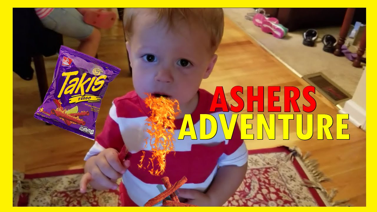 BABY EATS TAKIS!!! - YouTube