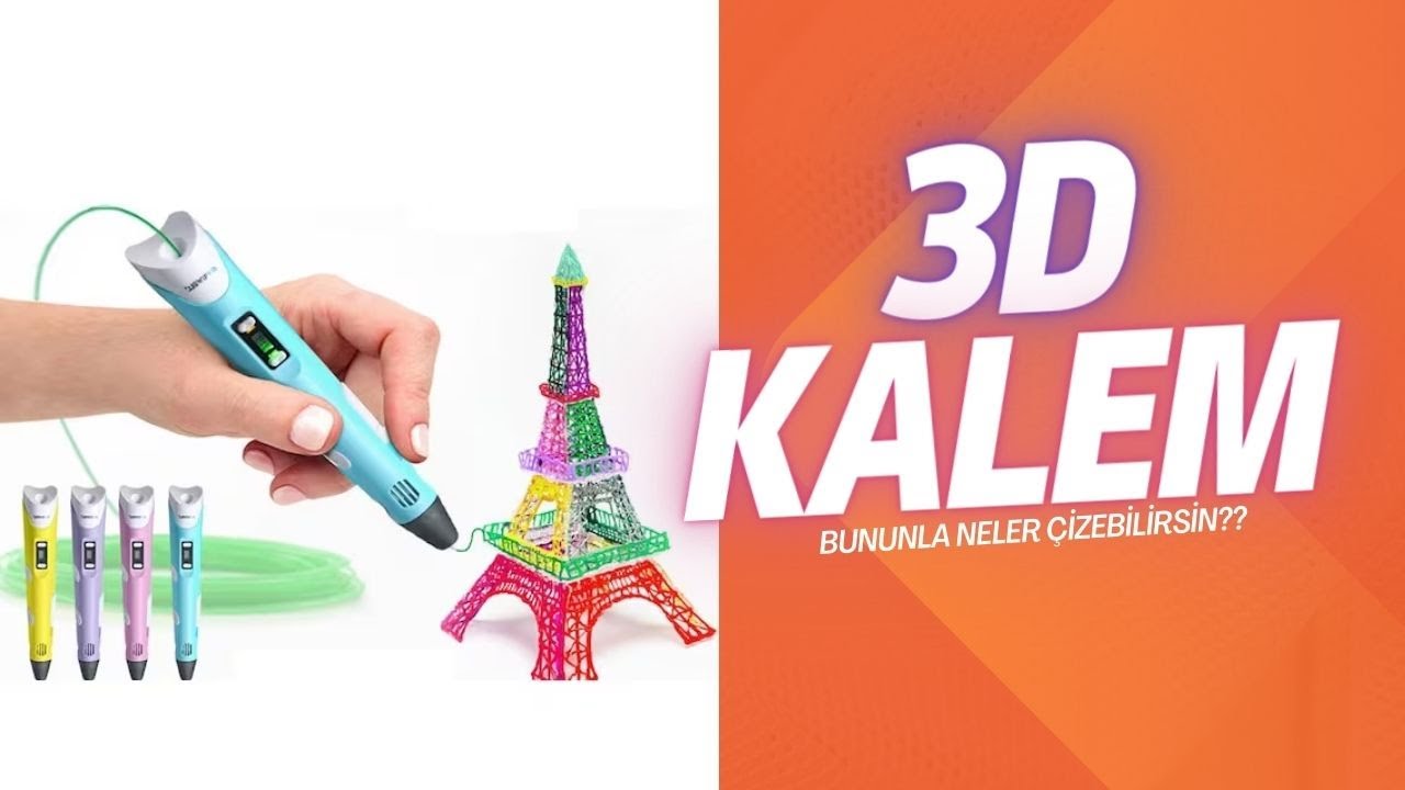 KALEM ŞEKLİNDE YAZICI! 3 Boyutlu Yazıcı Kalem İncelemesi Yapıyorum - YouTube